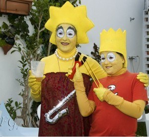 Disfraces caseros de los Simpson